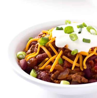 Maple Bourbon Chili - The Wholesome Dish