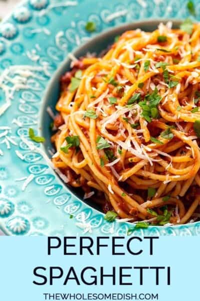 Spaghetti - The Wholesome Dish