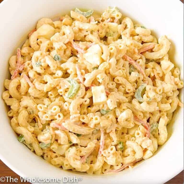 Macaroni Salad - The Wholesome Dish