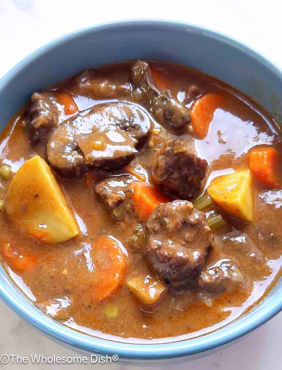 The Best Classic Beef Stew - The Wholesome Dish
